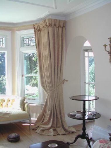 Bay Window | Custom Draperies for Bay Windows