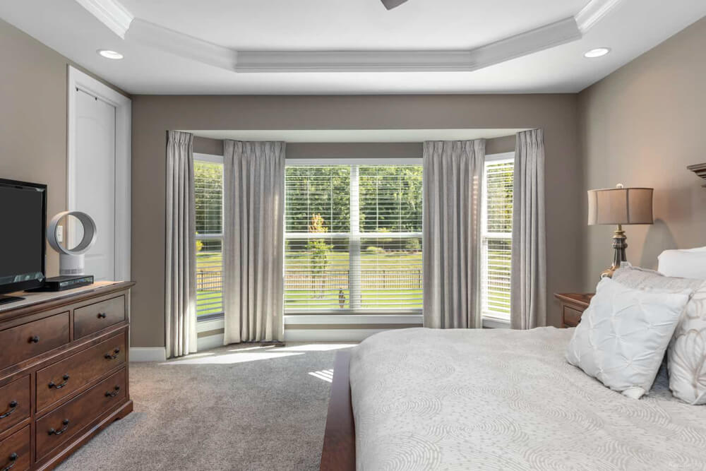 Bay Window Draperies | Sunshine Drapery - St. Louis Custom Draperies ...